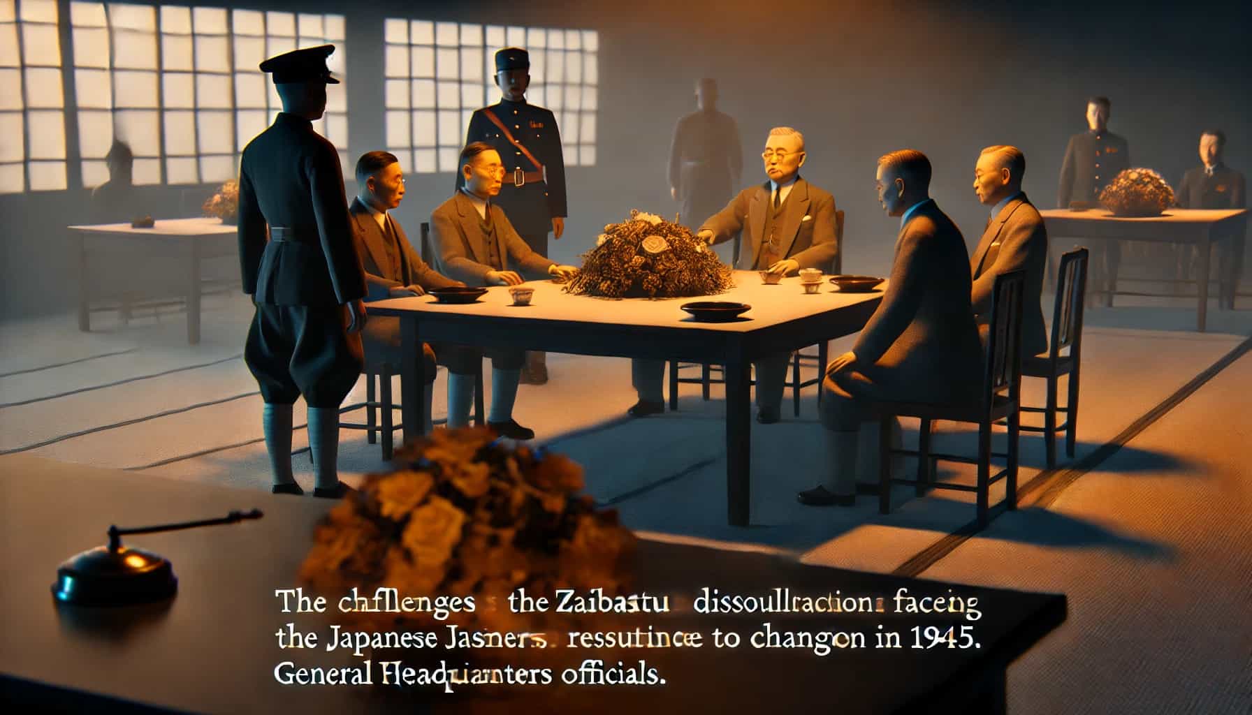 1945年GHQによる日本の財閥解体：歴史的背景と影響を英語で学ぼう | オンライン英会話イートック eTOC